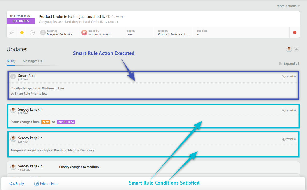 Create and Manage Smart Rules - HappyFox Support